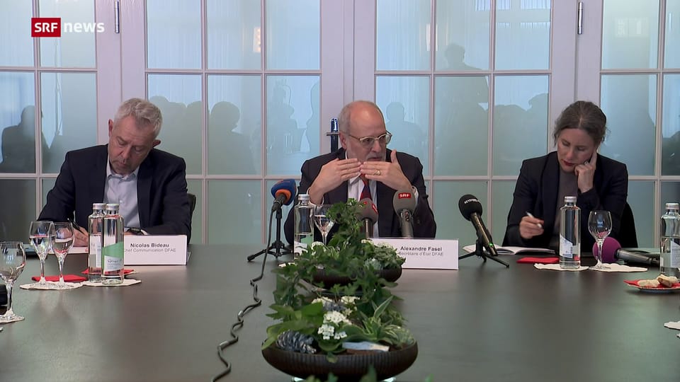 10 vor 10 - FOKUS: Verhandlungen mit EU fordern neuen Staatssekretär Fasel - Play SRF