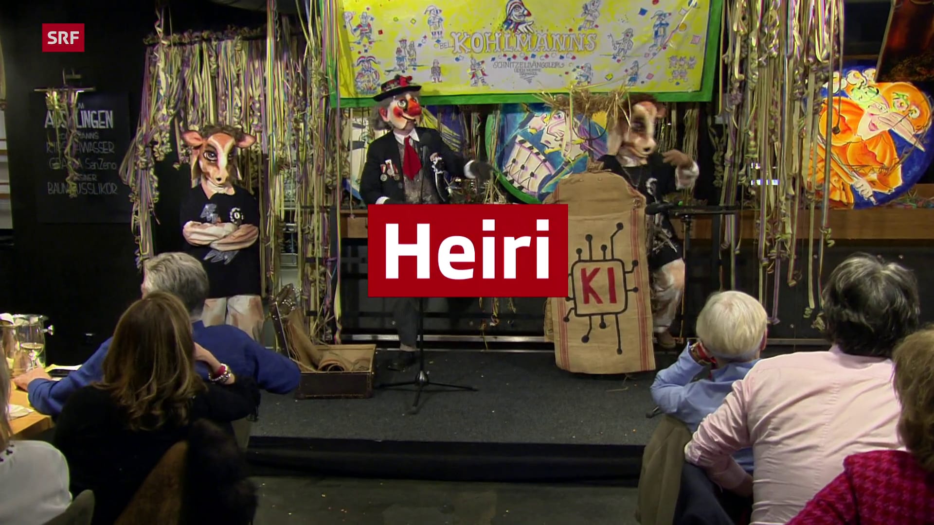 Schnitzelbank 2024: Heiri - Fasnacht - Play SRF