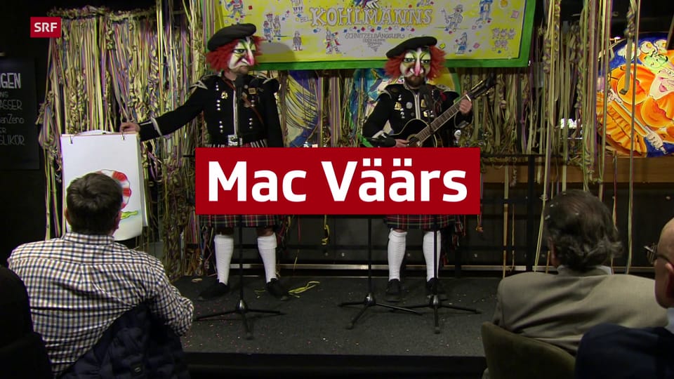Fasnacht - Schnitzelbank 2024: s spitzig Ryssblei - Play SRF