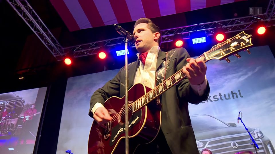 Der Schweizer Country-Musiker Florian Fox tauft seine neuste CD ...