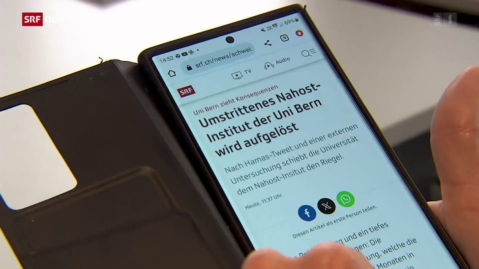 Nahost-Institut der Uni Bern wird aufgelöst - Schweiz aktuell - Play SRF
