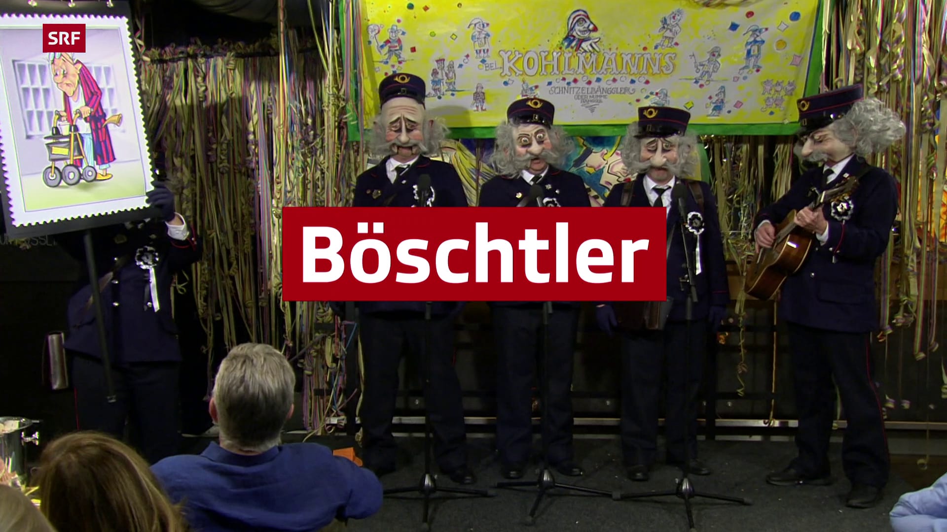 Schnitzelbank 2024: Böschtler - Fasnacht - Play SRF
