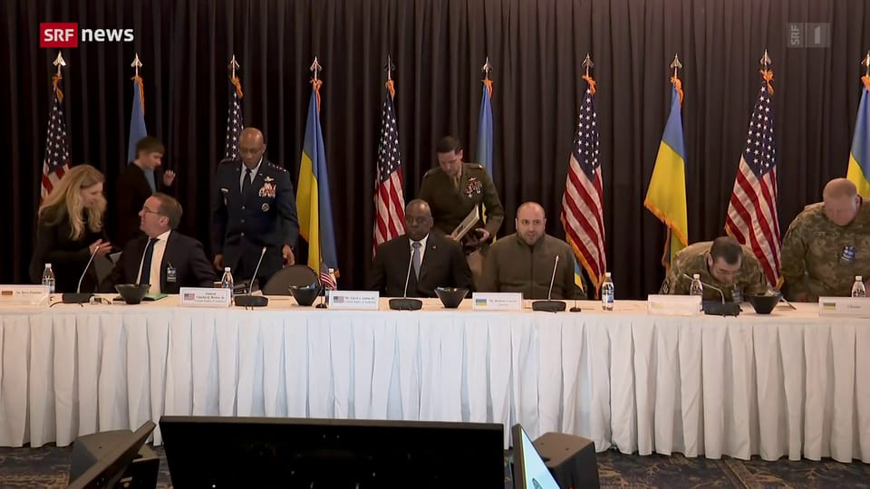 Ramstein-Treffen zu Ukraine-Unterstützung - Tagesschau - Play SRF