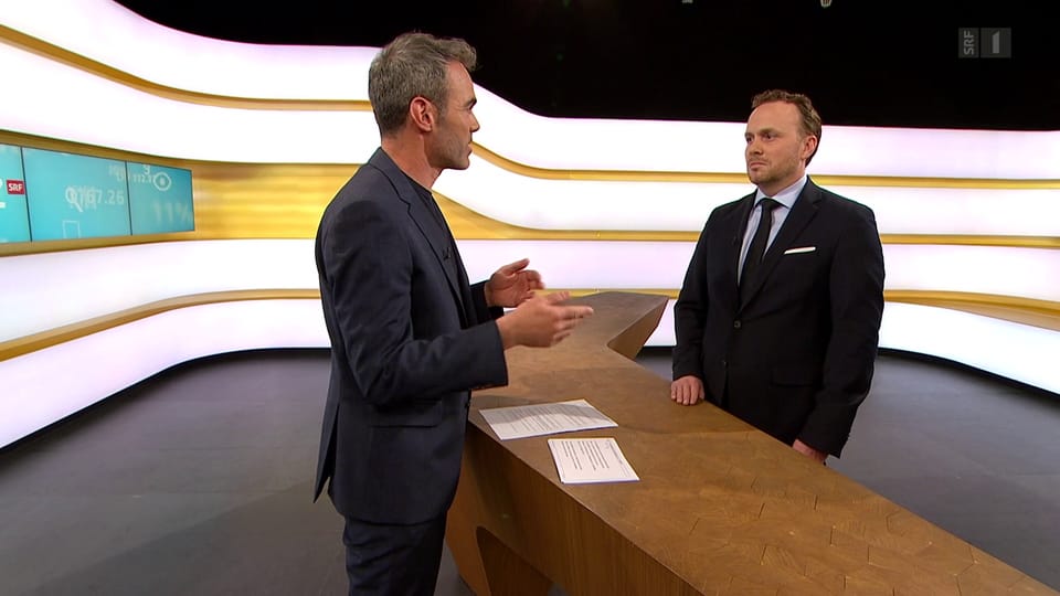 Kassensturz - David Zogg, Staatsanwalt für Wirtschaftskriminalität, im ...