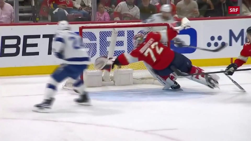 Bobrowski mit fantastischem Ellbogen-Save - Sport-Clip - Play SRF