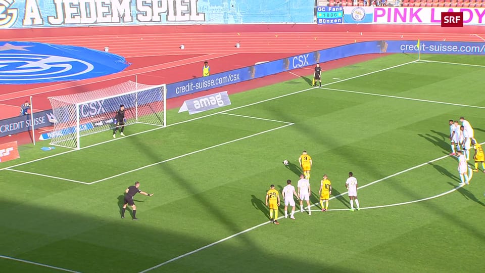 Hoxha springt der Ball an die Hand – Celar verwandelt den Penalty ...