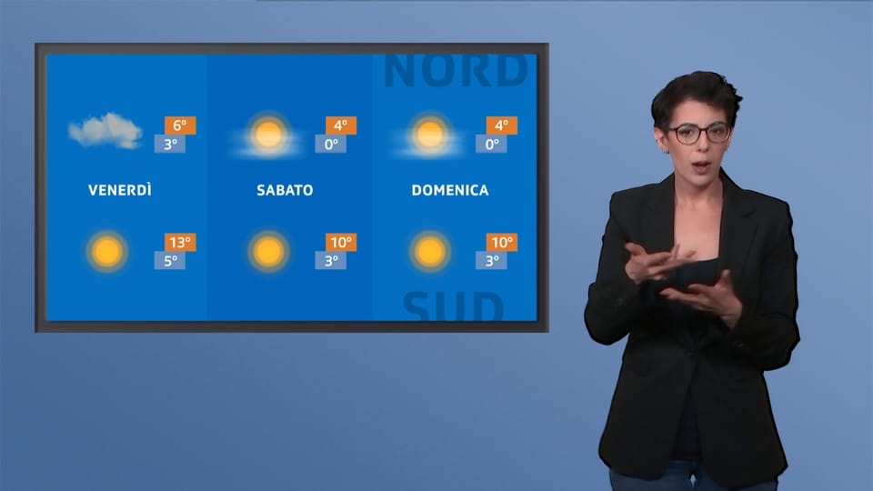 Meteo Lingua dei segni - Meteo LIS - Play RSI