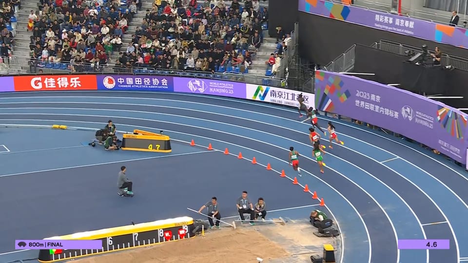 Mondiali indoor, la finale degli 800m D (23.03.2025) - Sport RSI - Play RSI