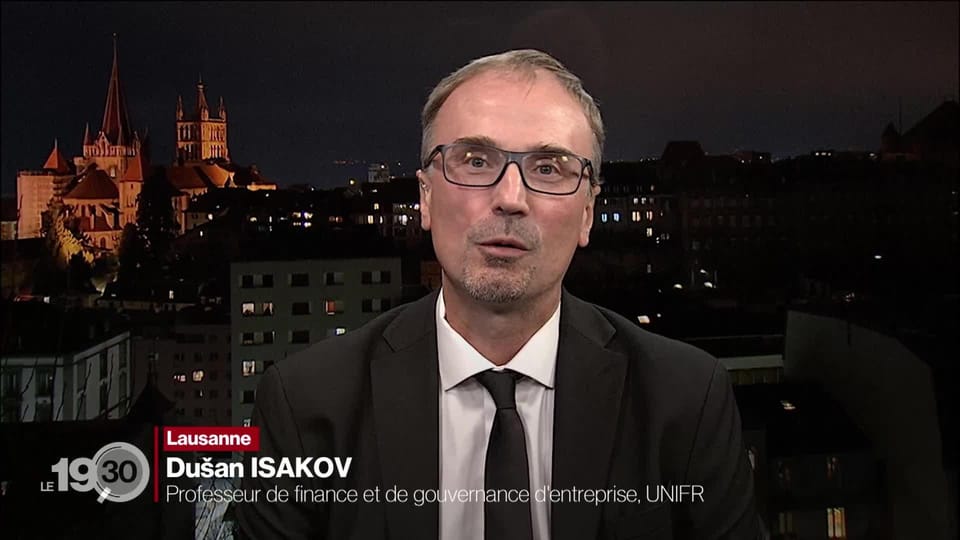 Dusan Isakov, professeur de finance et de gouvernance d'entreprise à l ...