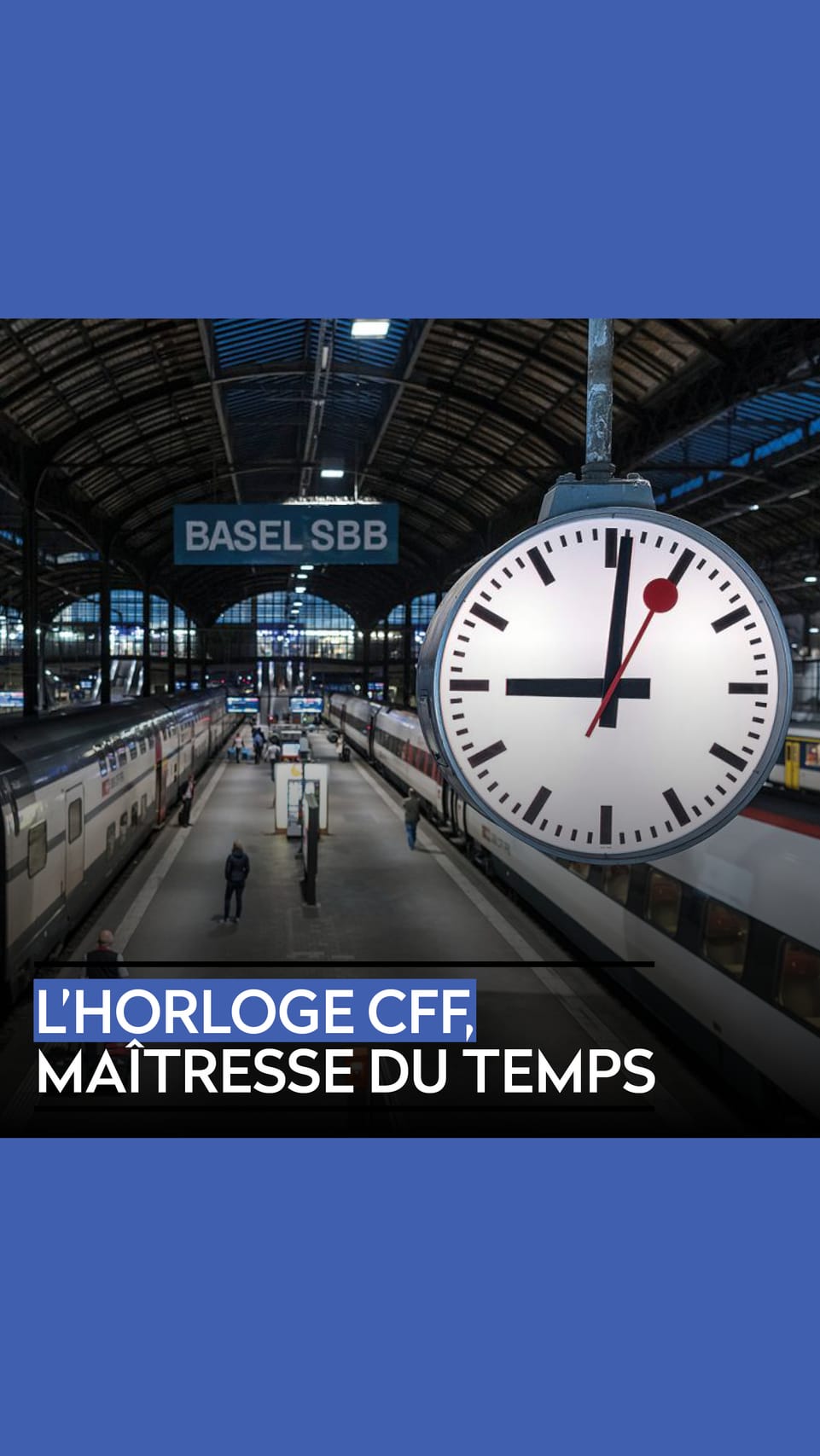 L'horloge CFF, un truc culte - Play RTS