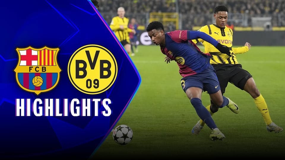Phase de ligue, Dortmund - Barcelone: des buts rendus presque coup sur ...