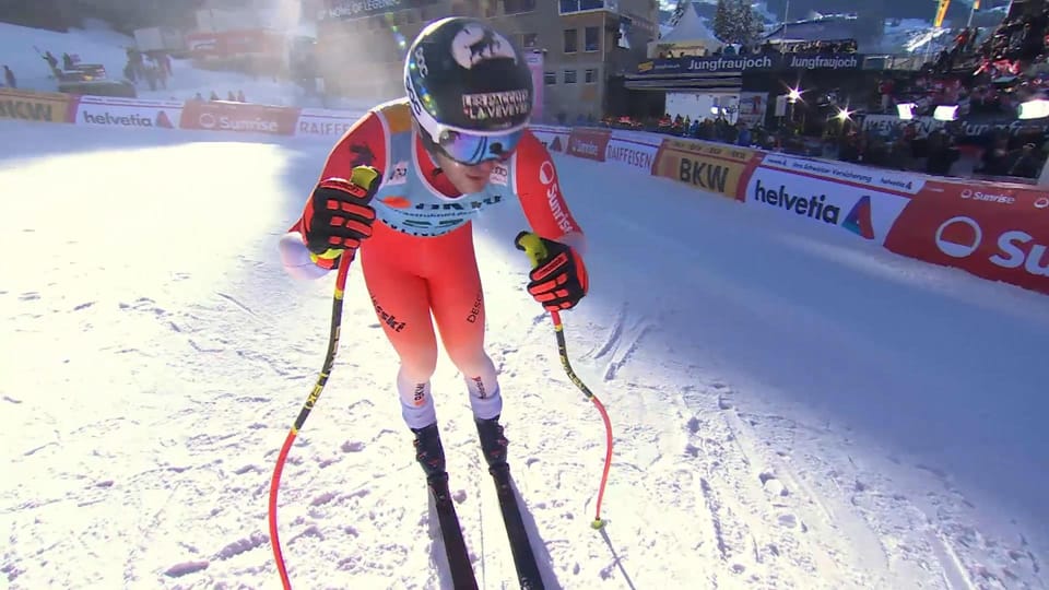 Wengen (SUI), descente: le Fribourgeois Alexis Monney (SUI) signe un ...
