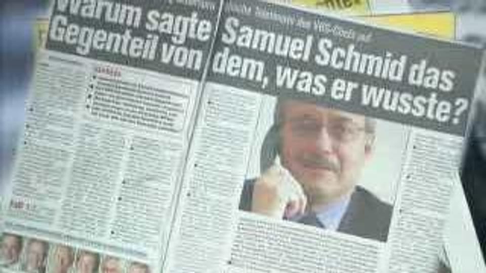 Samuel Schmid a-t-il menti aux parlementaires qui ont enquêté sur les relations de la Suisse ...