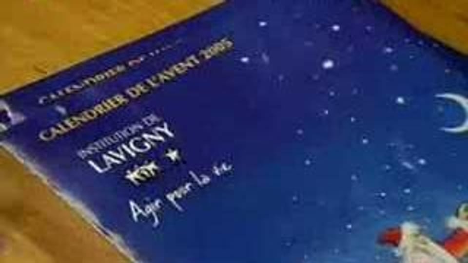 Derrière le célèbre calendrier de l'Avent de L'Institution de Lavigny ...