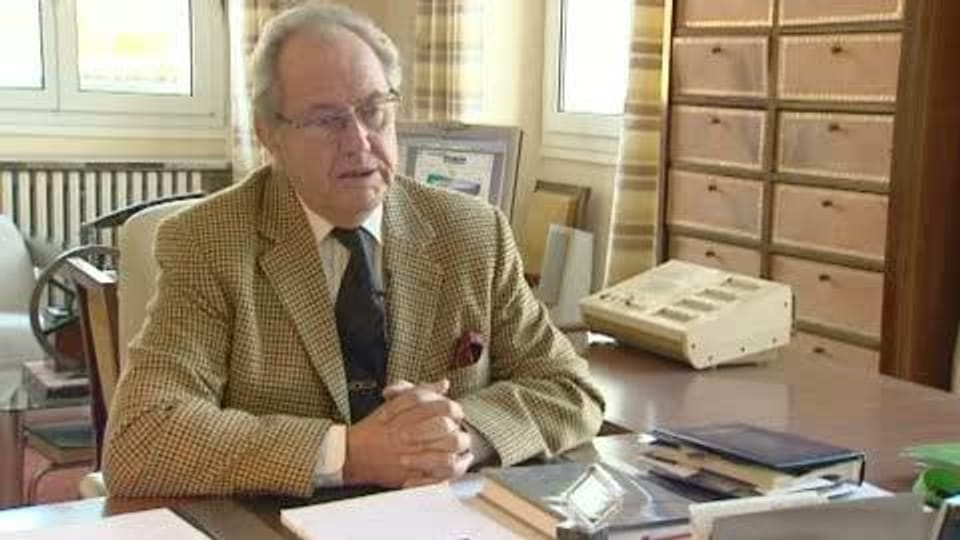 L'industriel Raymond Bourgeois, le plus vieux participant du Forum ...