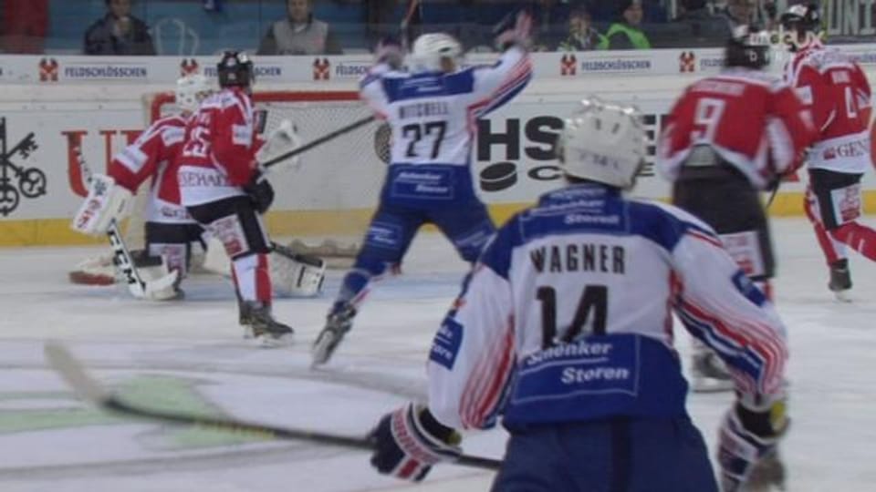 Team Canada - Adler Mannheim. (16e): le Canadien Adam Mitchell ouvre le ...
