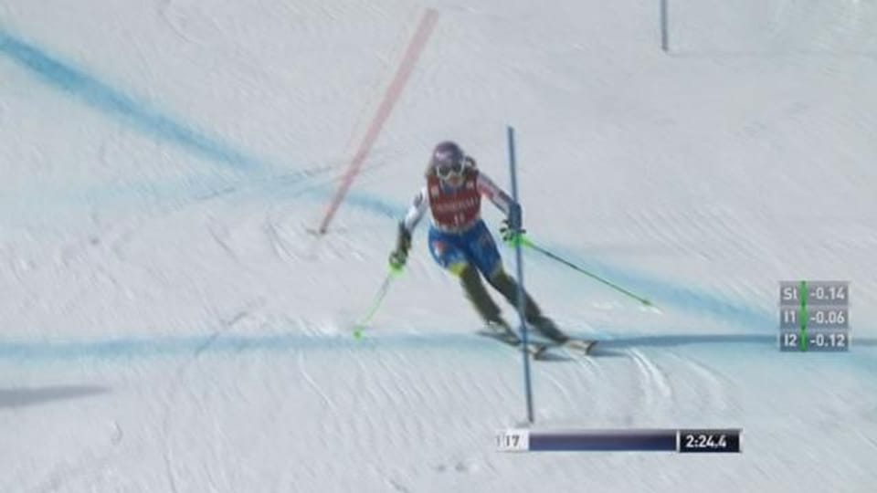 Ski alpin / supercombiné de St-Moritz: 6e de la descente, Tina Maze ...