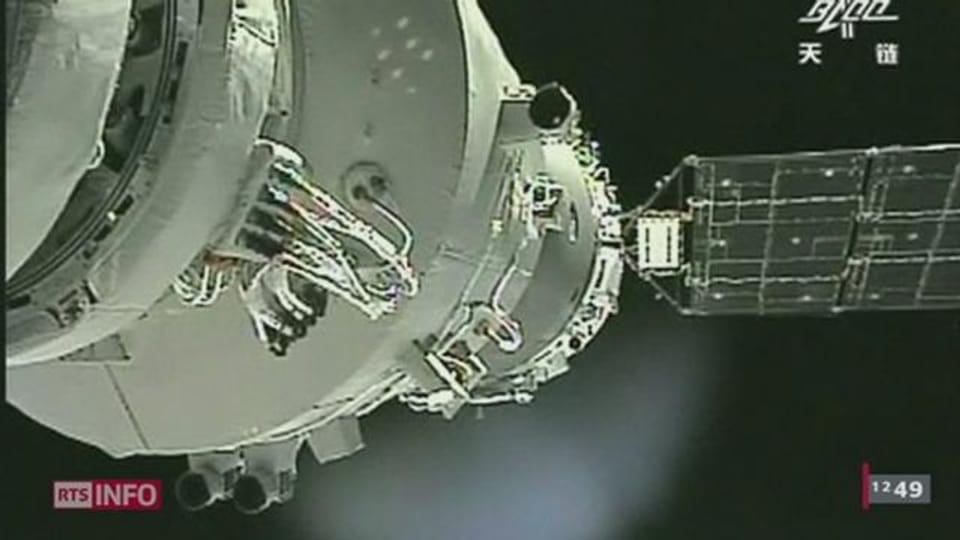 Le programme spatial chinois a franchi une nouvelle étape importante avec l'amarrage de deux ...