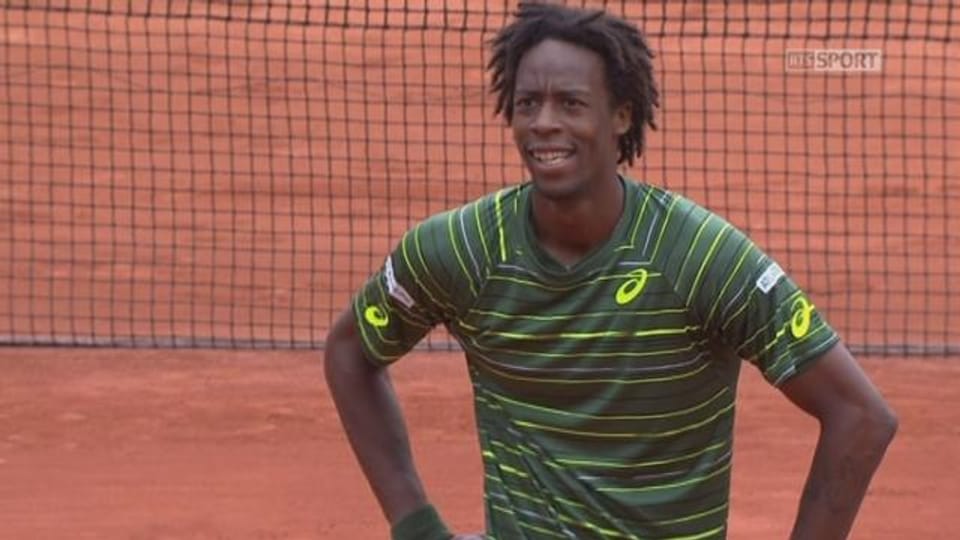 3e tour messieurs, Gael Monfils (FRA)/13) - Pablo Cuevas (URU)/21) (4-6 ...