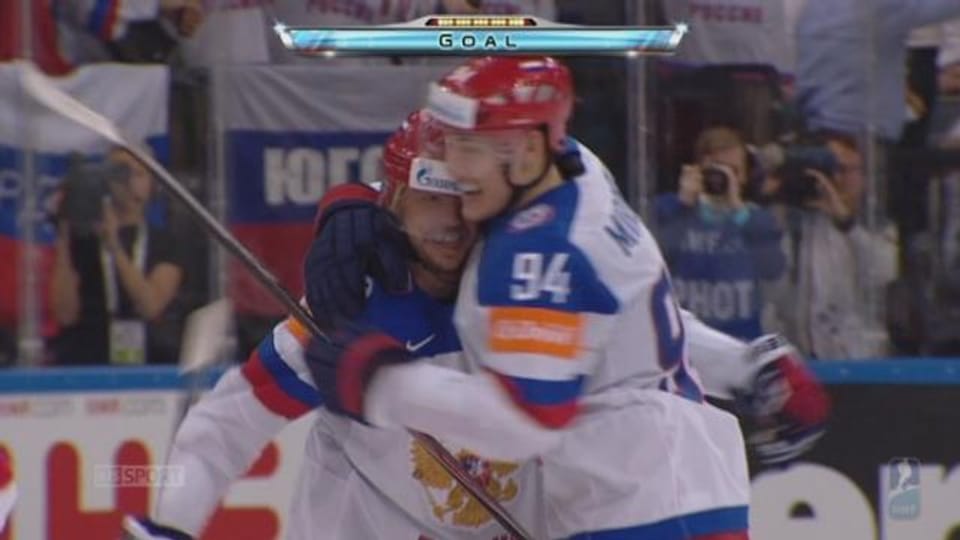 2e demi-finale: Etats-Unis - Russie (0-1). A 12 minutes de la fin, les ...