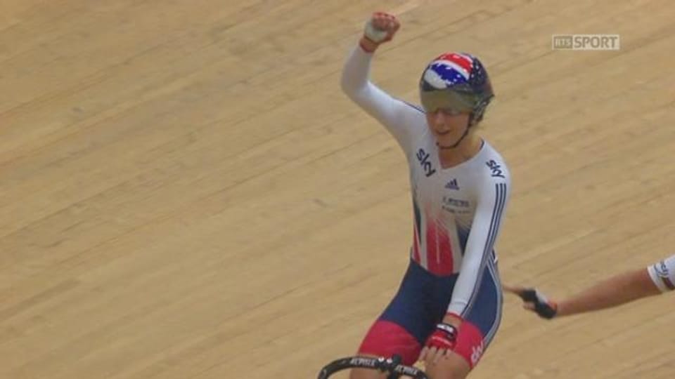 Scratch, finale dame: médaille d'or pour Laura Trott (GBR). Doris ...
