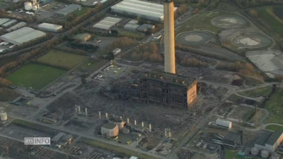 Explosion dans une centrale électrique désaffectée en Grande-Bretagne ...