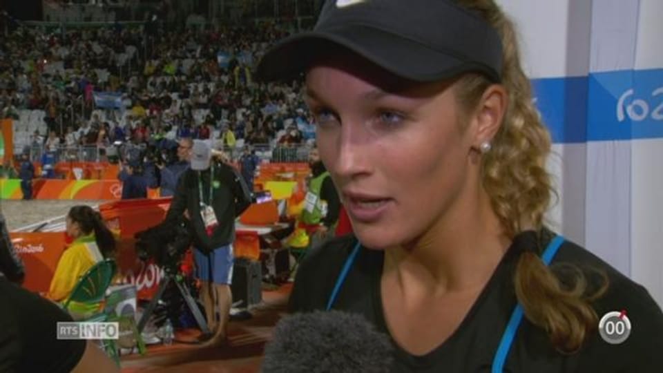 Rio 2016/ Beach-volley: Isabelle Forrer et Anouk Vergé-Dépré échouent ...