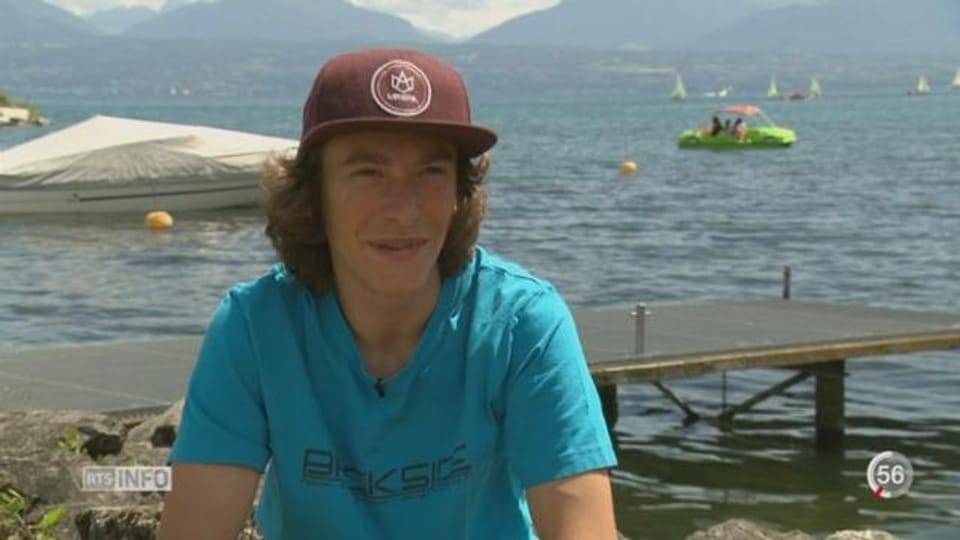 Maxime Chabloz est champion du monde de kitesurf en Junior - 19h30 ...