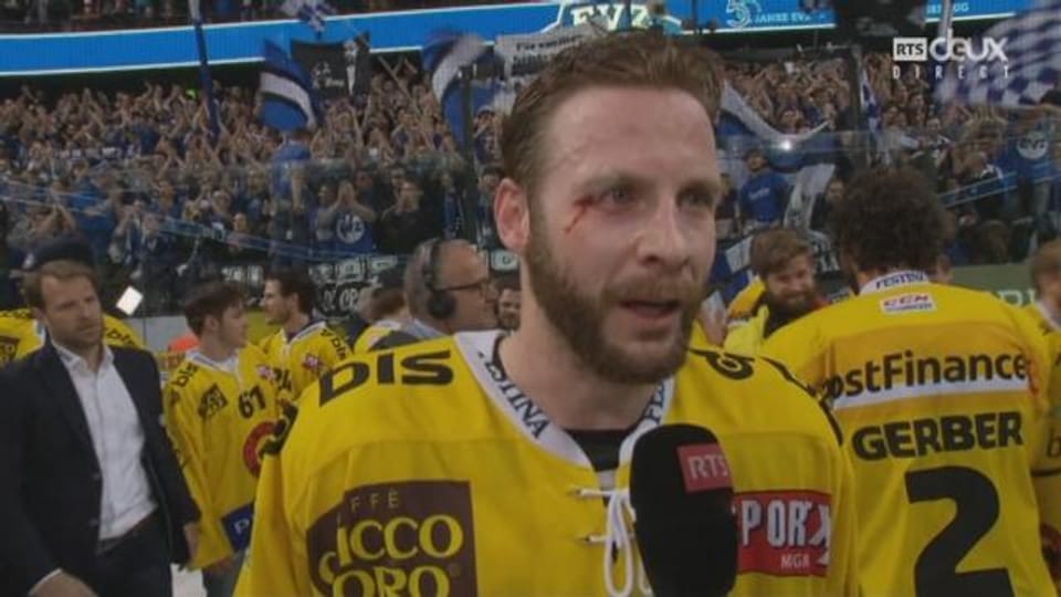 Playoffs LNA, finale acte VI : Zoug – Berne 1-5, interview de David ...