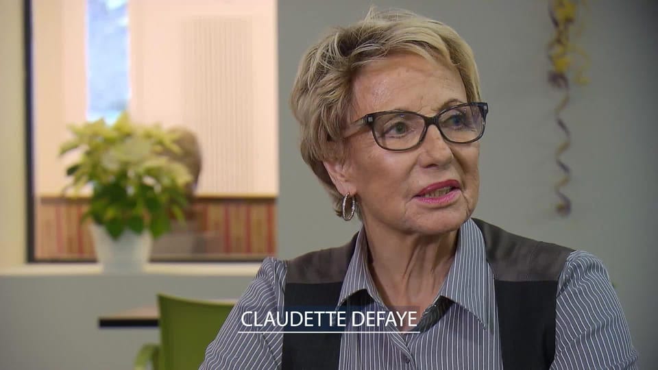 Claudette Defaye est l’ex-Madame cinéma de la télévision suisse romande ...
