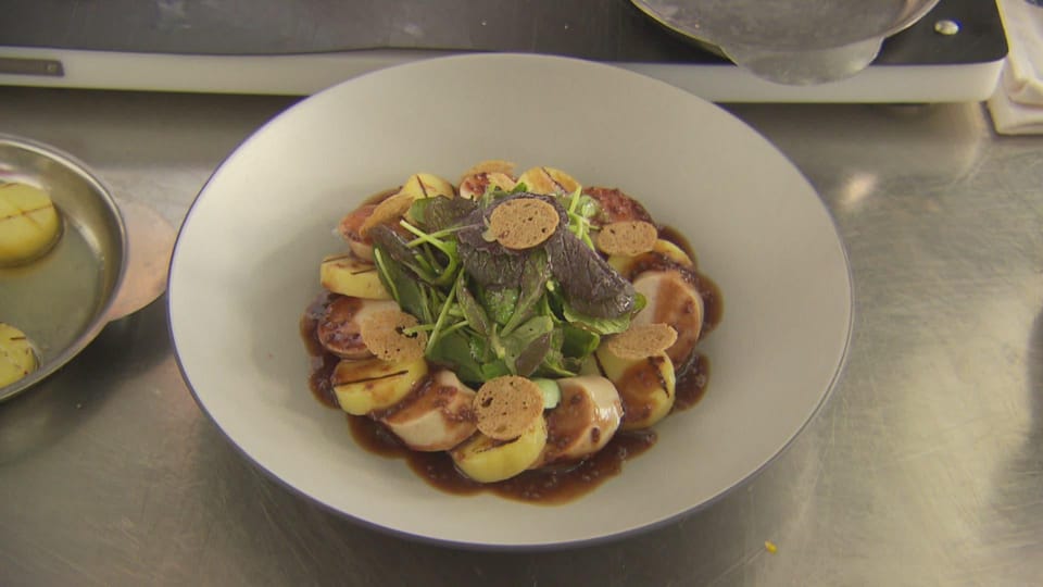 La recette de saucisse de veau selon Jacques Allison de l'Auberge de l ...