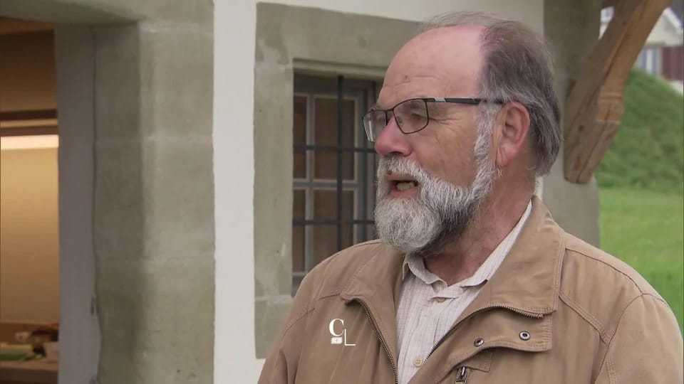 Francis Python, historien, ancien président du Conseil de paroisse ...