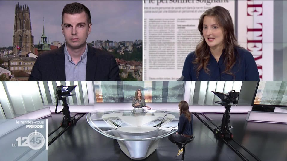 RV de la presse : le découragement des soignants. Maude Jacquet ...