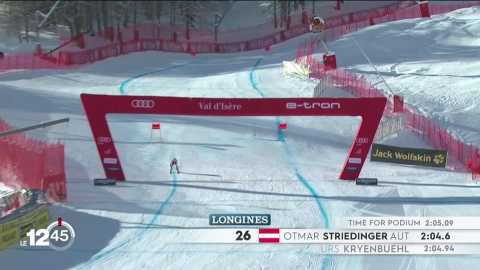 Un podium inattendu pour la première descente masculine de la saison à ...