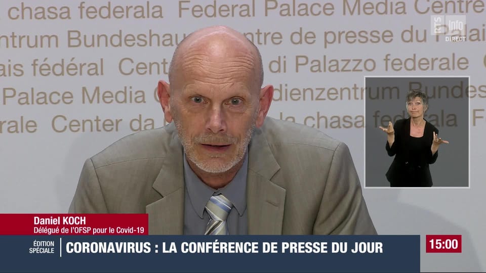 Conférence de presse de l'Office fédéral de la santé publique du 4 mai ...