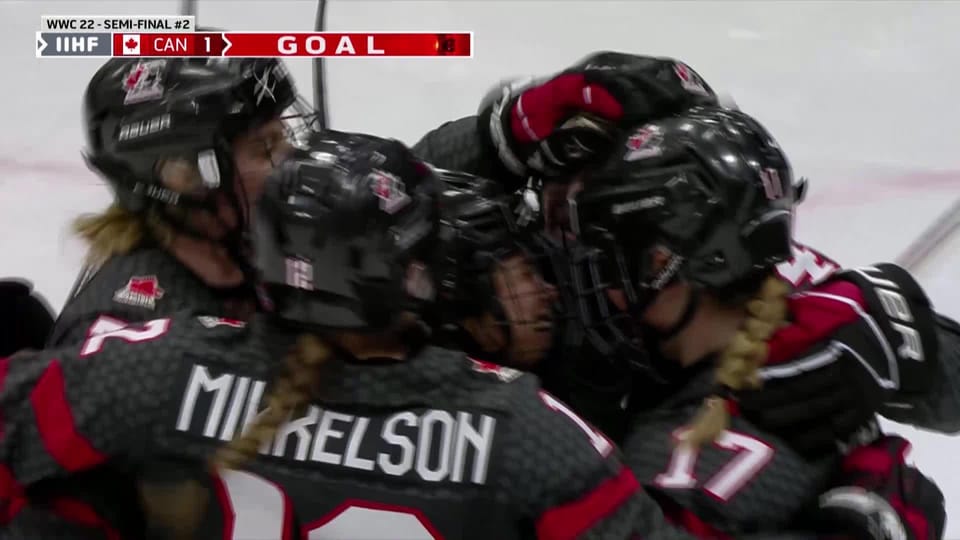 Mondiaux, demi-finale, Suisse - Canada (1-8): Les Suissesses s ...