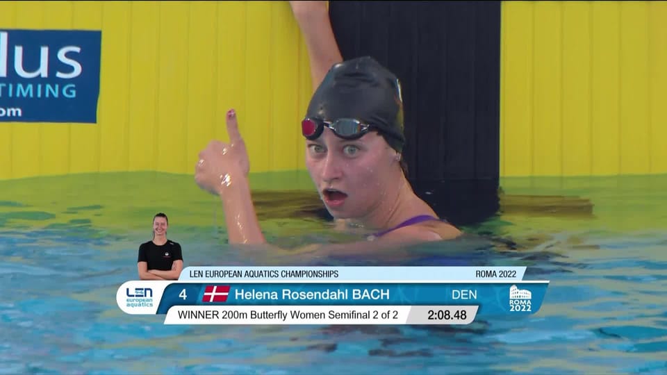 Rome (ITA): 200m papillon, 1/2 finale dames: fin de parcours pour Fanny ...