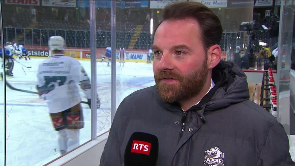 Hockey, National League: interview d'avant-match de Julien Vauclair ...
