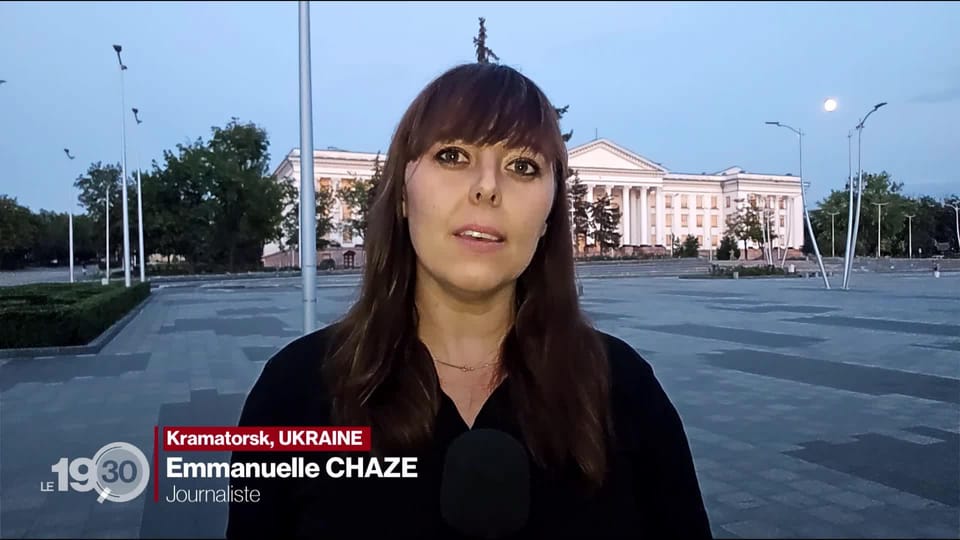 L'Ukraine est déterminée à percer les lignes russes. La journaliste ...