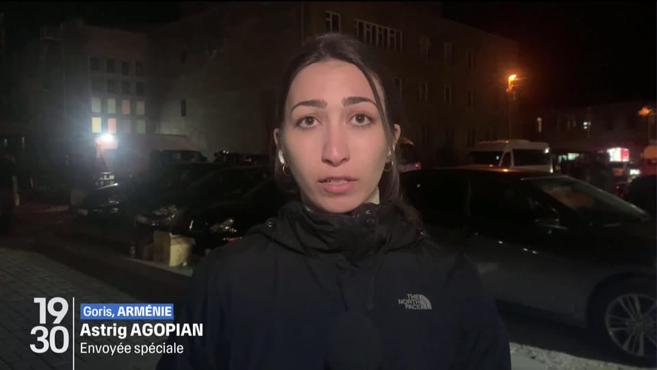 Astrig Agopian, envoyée spéciale de la RTS, fait le point sur l'exode ...