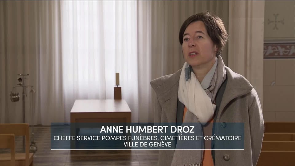 Entretien avec Anne Humbert Droz, Cheffe du service des pompes funèbres ...
