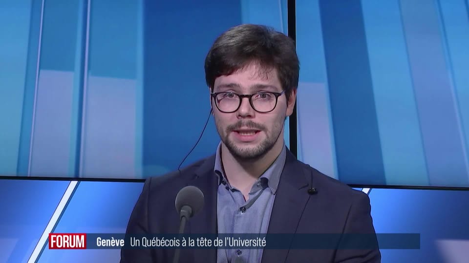Le Québécois Eric Bauce retenu pour le poste de recteur de l'Université de Genève: interview ...