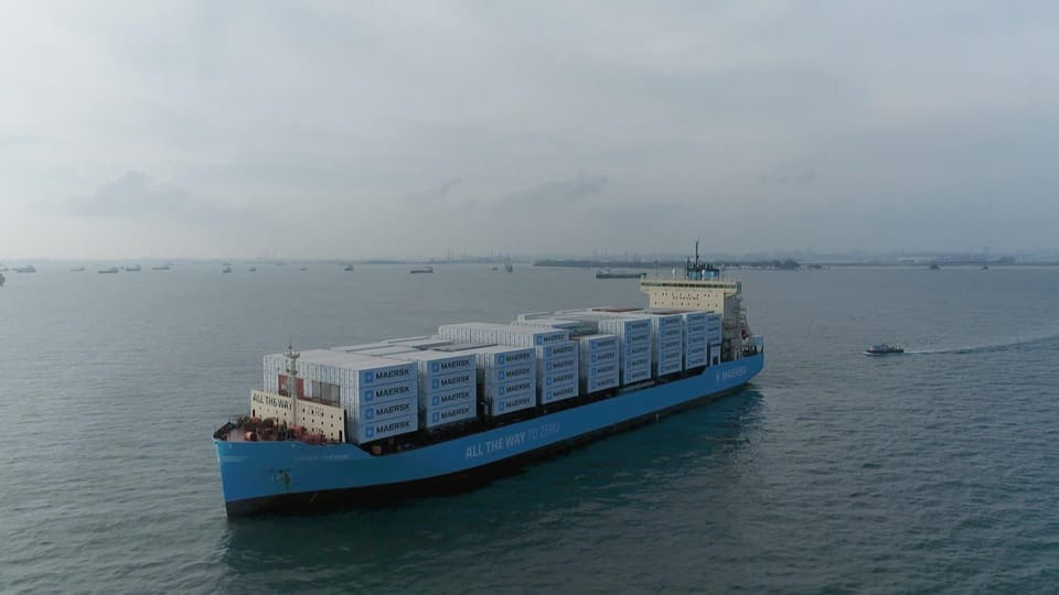 Interview de Vincent Clerc, CEO de Maersk - L'actu en vidéo - Play RTS