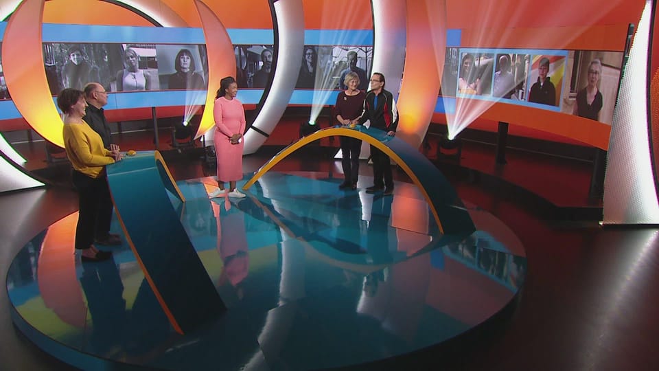Danièle et Dominique VS Ruth et Richard - C'est ma question - Play RTS