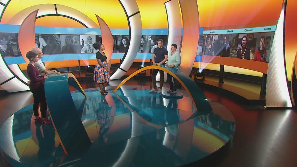 Mélanie et Gilbert VS Fabienne et Damien - C'est ma question - Play RTS