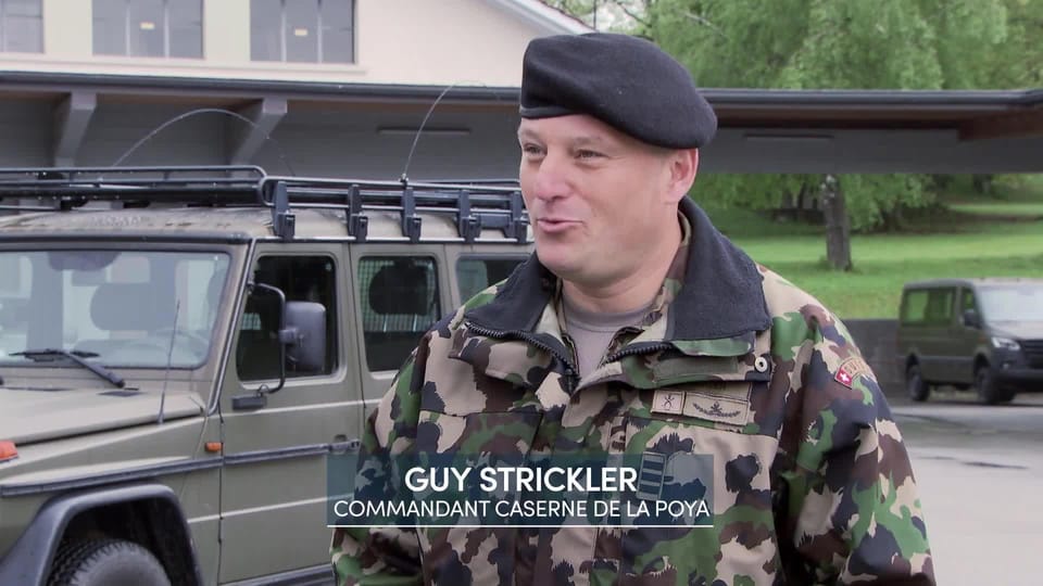 Entretien avec Guy Strickler, commandant caserne de la Poya - Couleurs ...