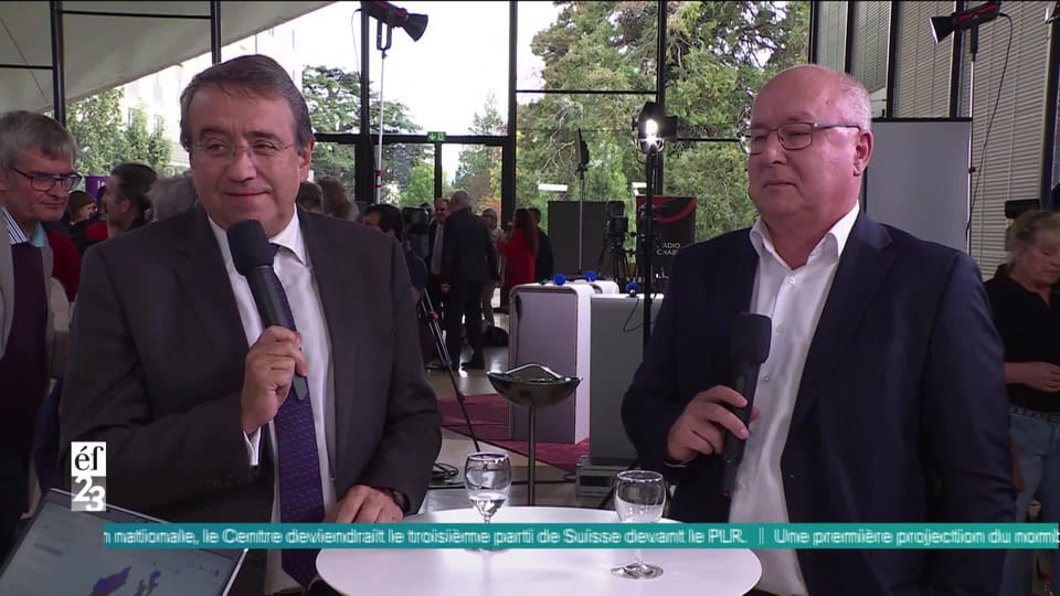 Réaction de Pierre-Yves Maillard (PS) et Pascal Broulis (PLR) aux ...