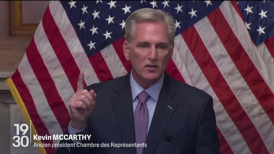 Une première dans l'histoire des Etats-Unis, le leader des républicains ...