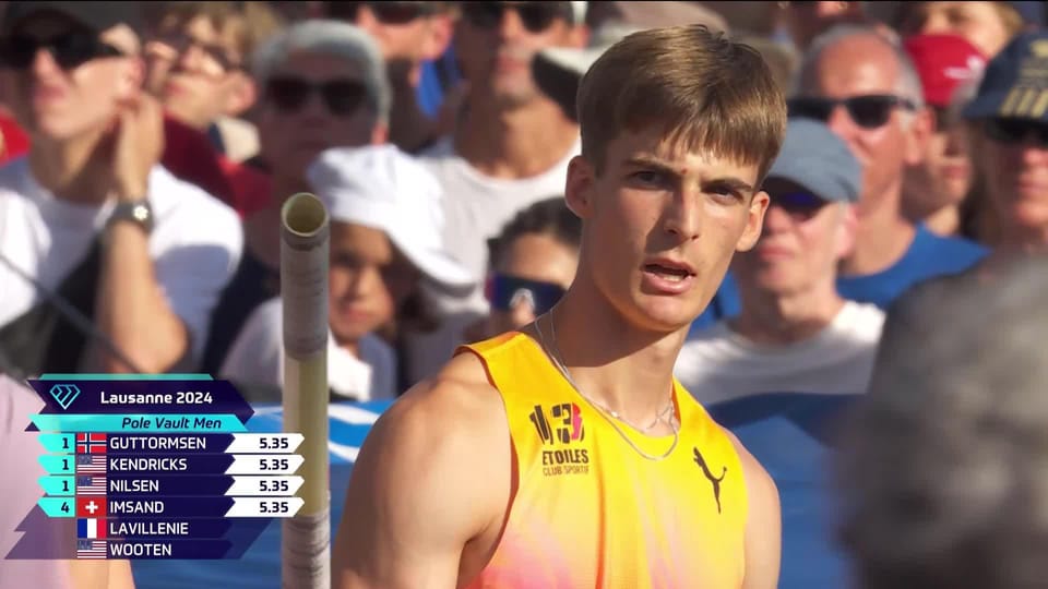 Lausanne, City Event: le Valaisan Valentin Imsand franchit 5m35 à la ...