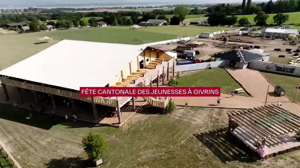 Fête cantonale des jeunesses à Givrins - Opérations spéciales - Play RTS